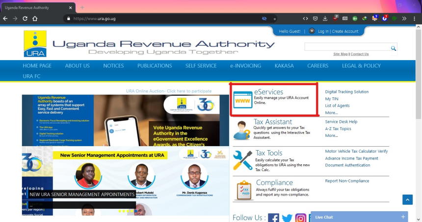 Paying for services: how to generate a payment registration slip ...